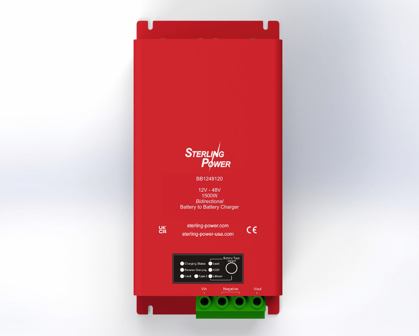 12V/24V to 48V Battery to Battery Charger w/ reverse charging feature ...