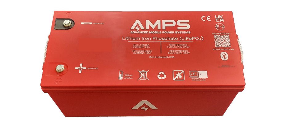24V 150Ah LiFePO4 - Lithium Iron Phosphate Battery w/ Bluetooth ...