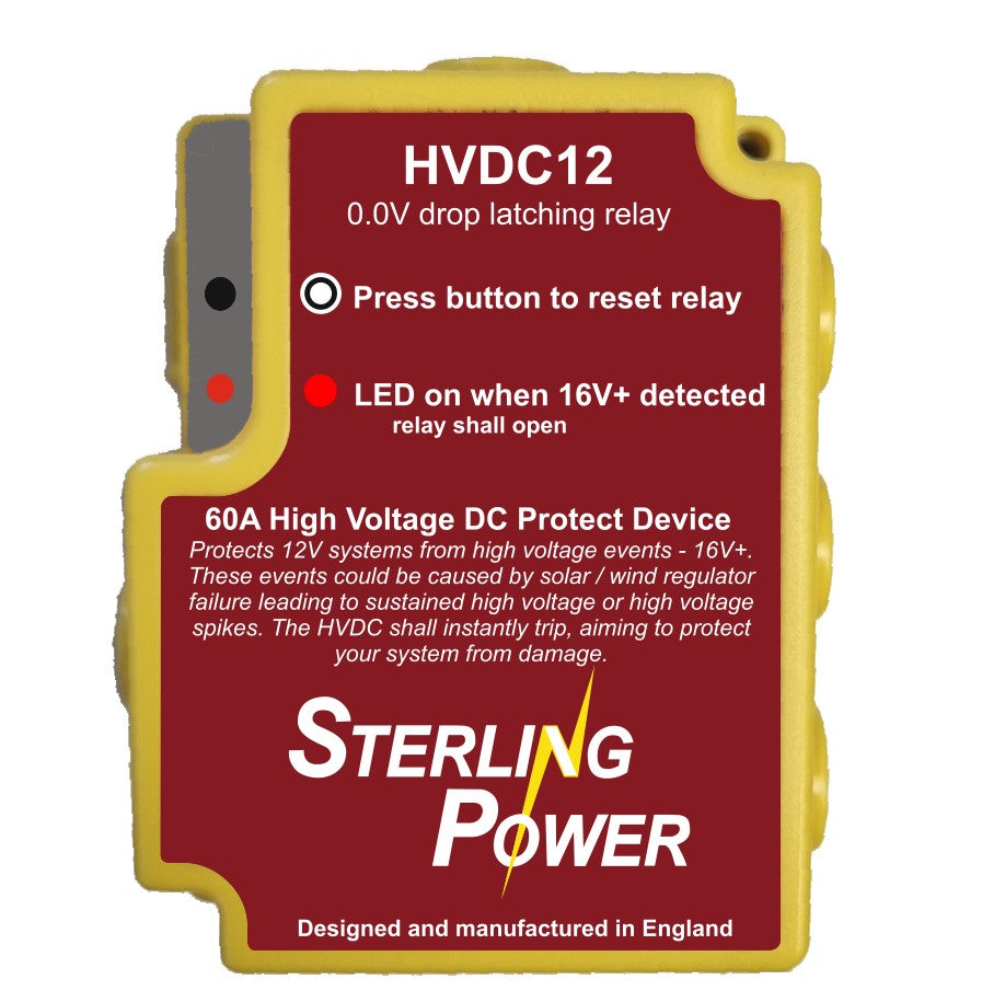 12V battery High Voltage Protection Device 60A rated – Sterling Power ...